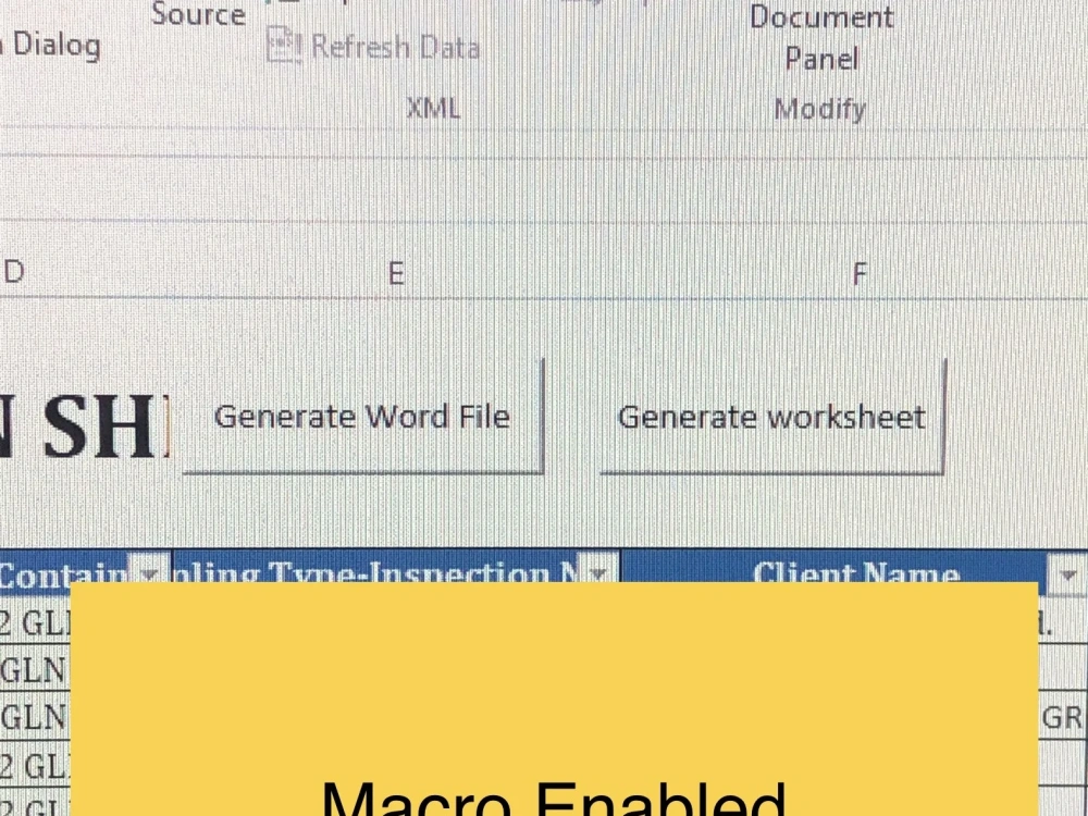 Macros Vba Automated Excel Excel Clean Up Pdf Word Excel Conversion