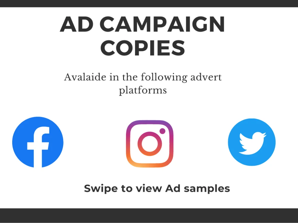 Creative ad copies that convert potential clients to raving fans | Upwork