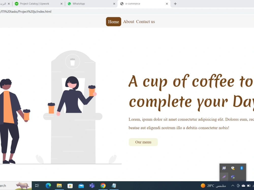 Developed and Responsive design, user-Friendly Interface with HTML ...