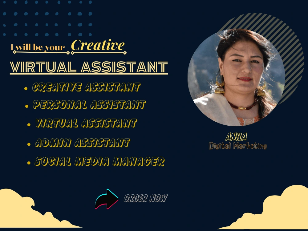 Creative virtual assistant executive and personal virtual assistant ...