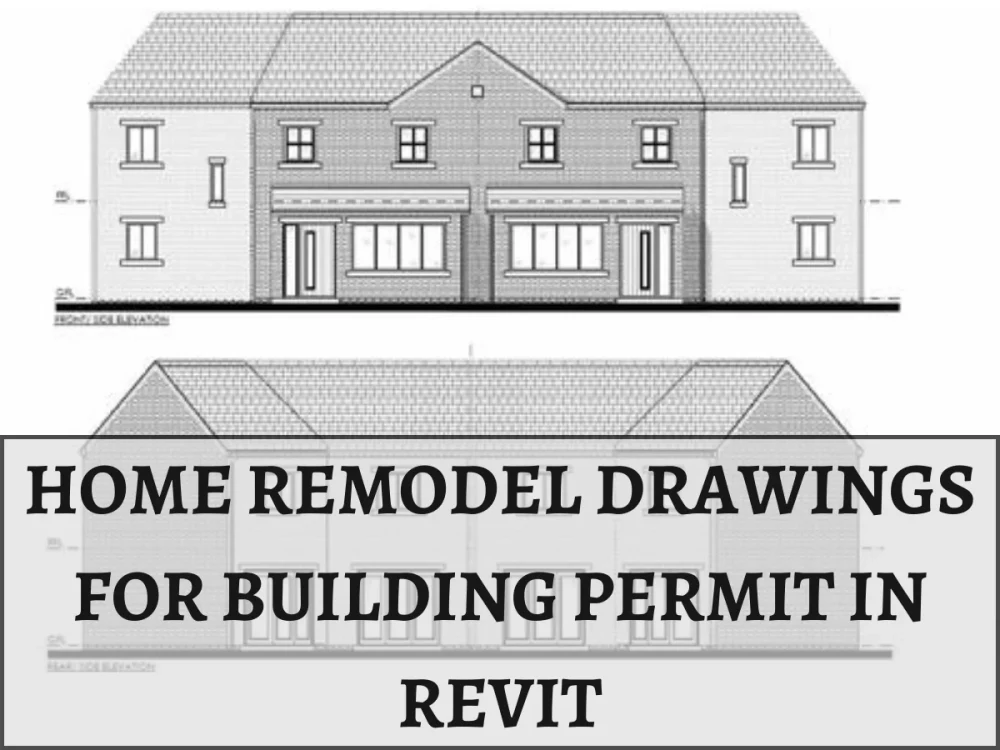 Home Remodel drawings for building permit in Revit | Upwork