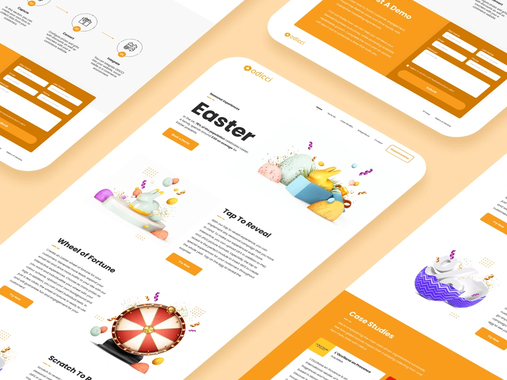 A beautiful and high conversion landing page design in a days | Upwork