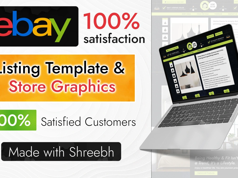 I will create eBay responsive listing templates and shop design | Upwork