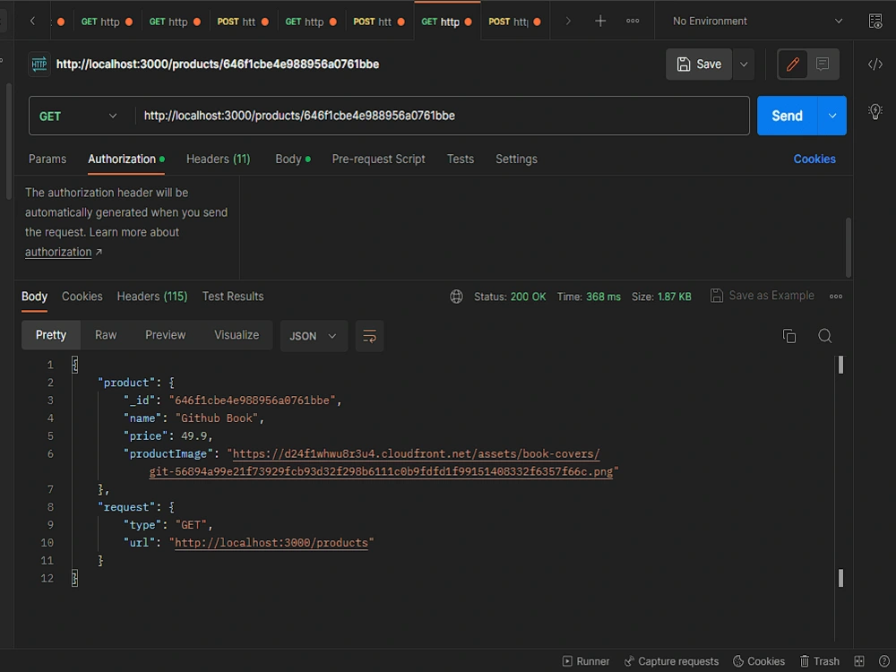 An API development using Node JS and MongoDB | Upwork