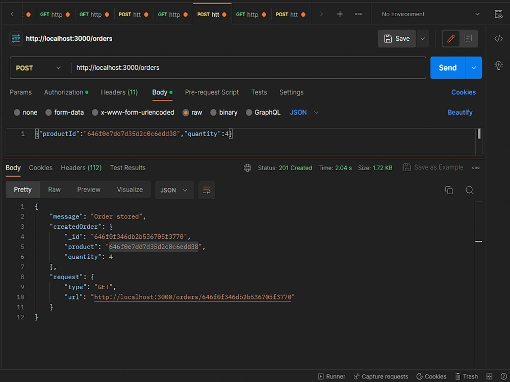 An API development using Node JS and MongoDB | Upwork