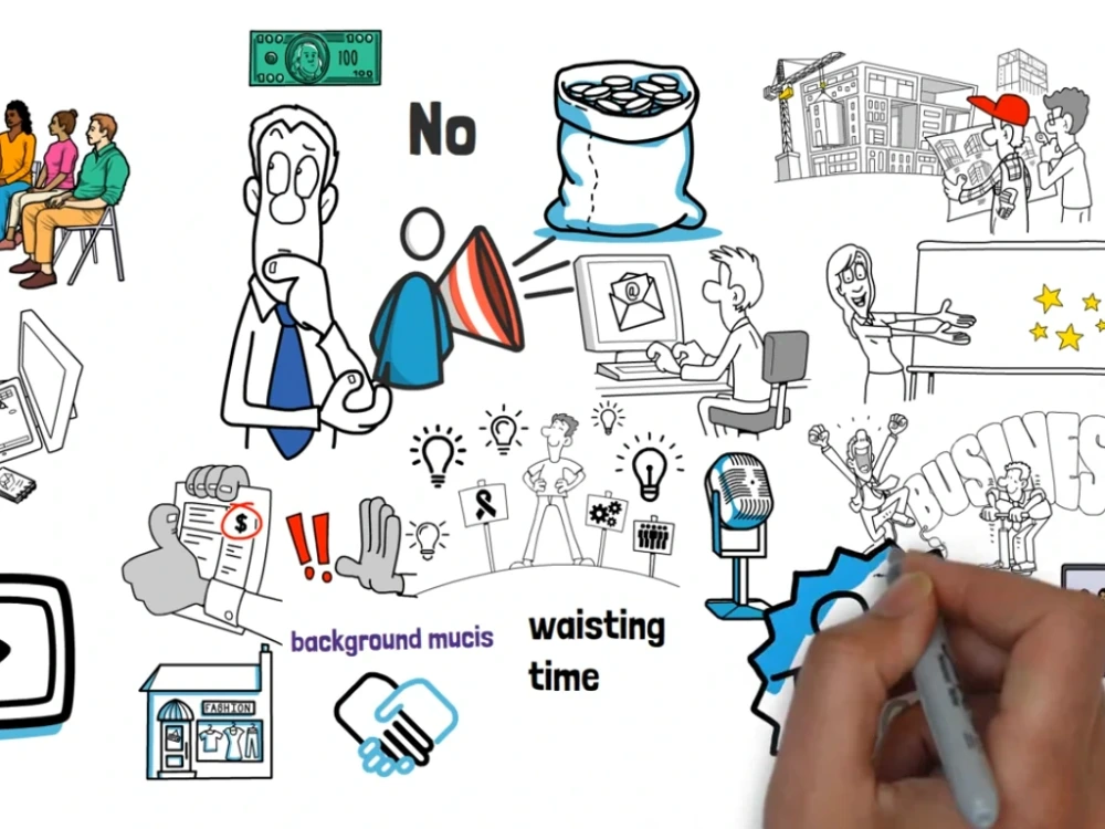 A whiteboard explainer animation video for your business, | Upwork