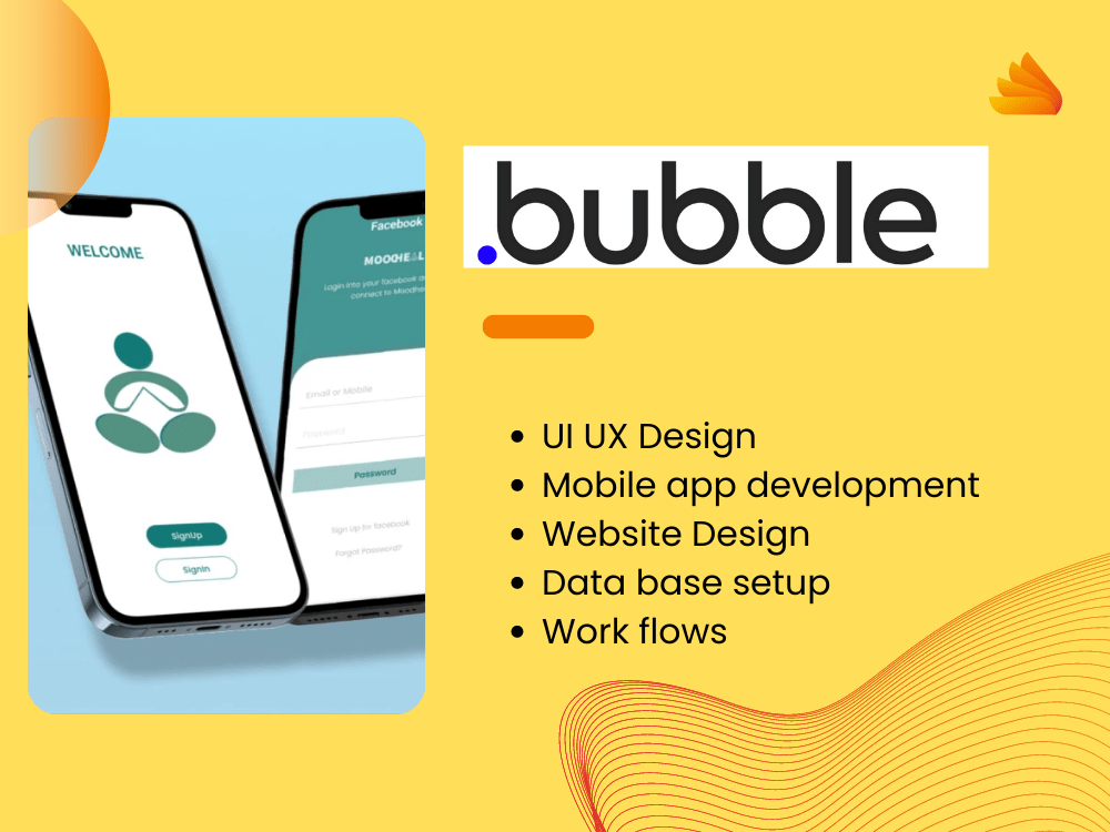 Responsive adalo, bubble developer, bubble io mobile app, web app | Upwork