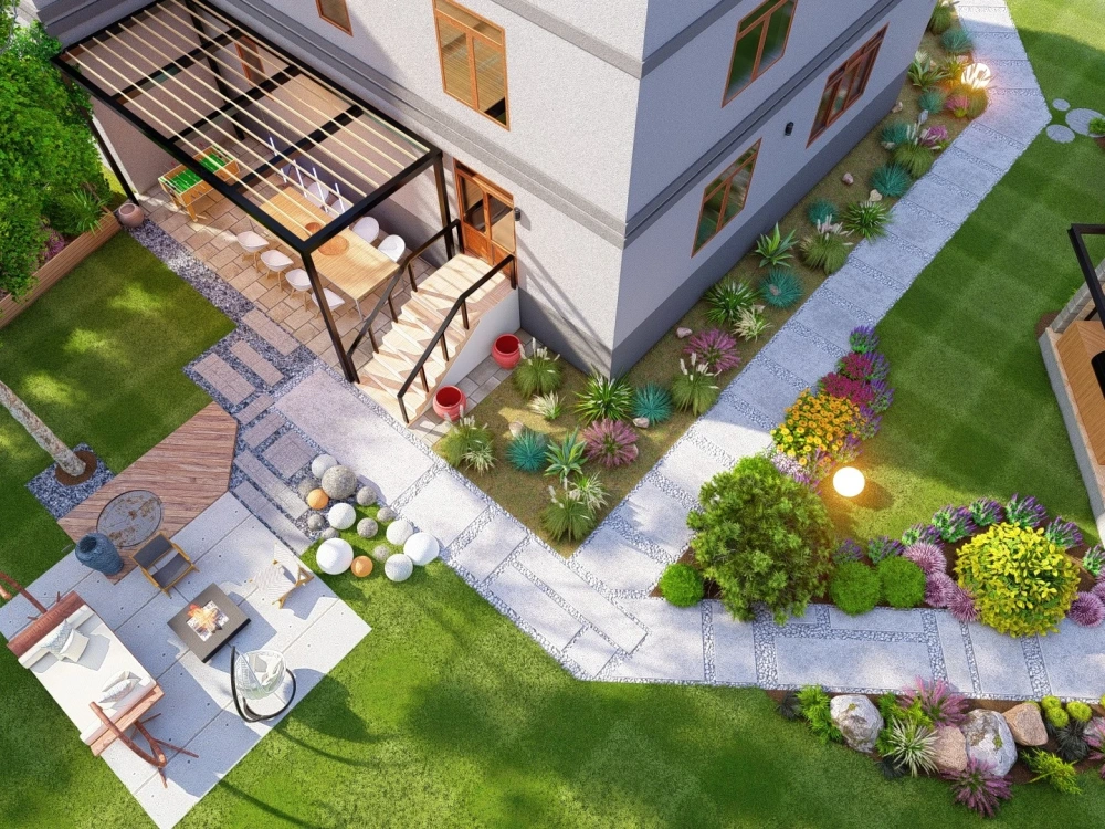 A functional Landscape design | Upwork