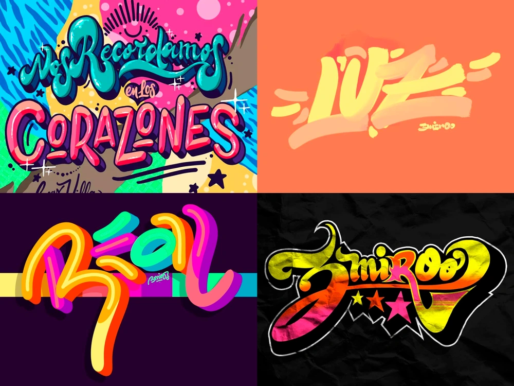 Custom hand lettering styles for different projects- | Upwork