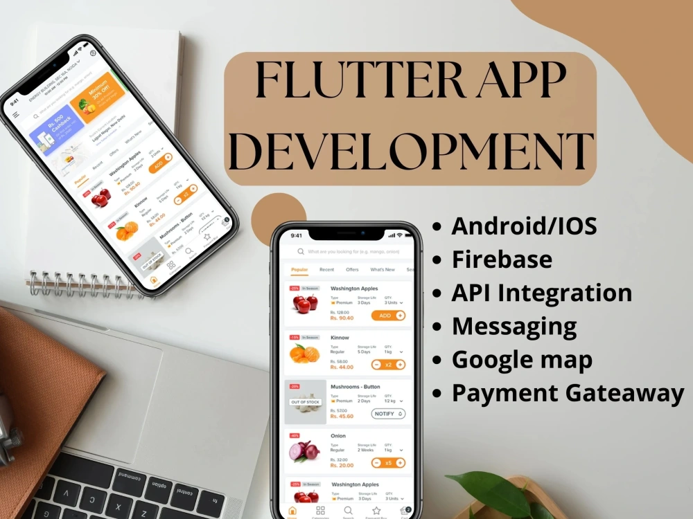 A Hybrid Mobile Apps using Flutter | Upwork