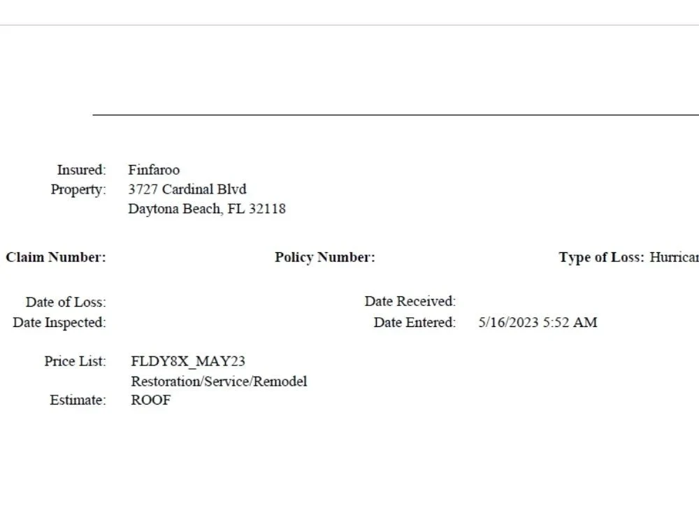 A Professional Xactimate Roof Estimates For Accurate Insurance Claims Upwork