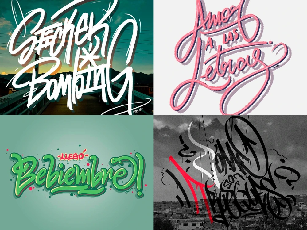 Custom hand lettering styles for different projects- | Upwork