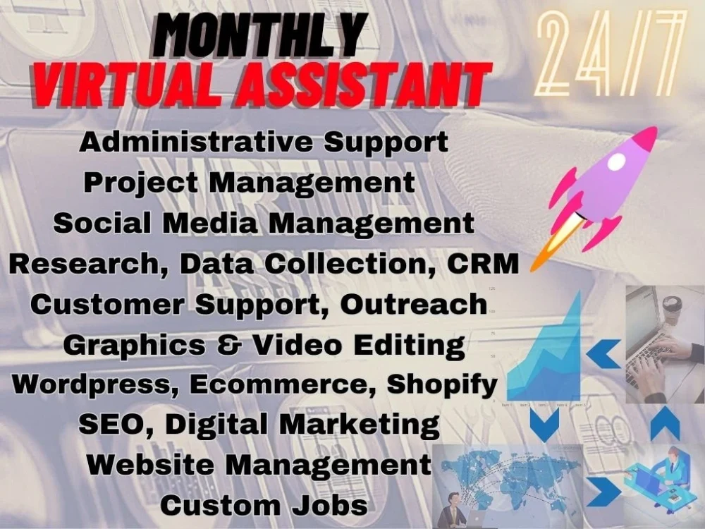 Monthly Virtual Assistant Support at Affordable Price | Upwork