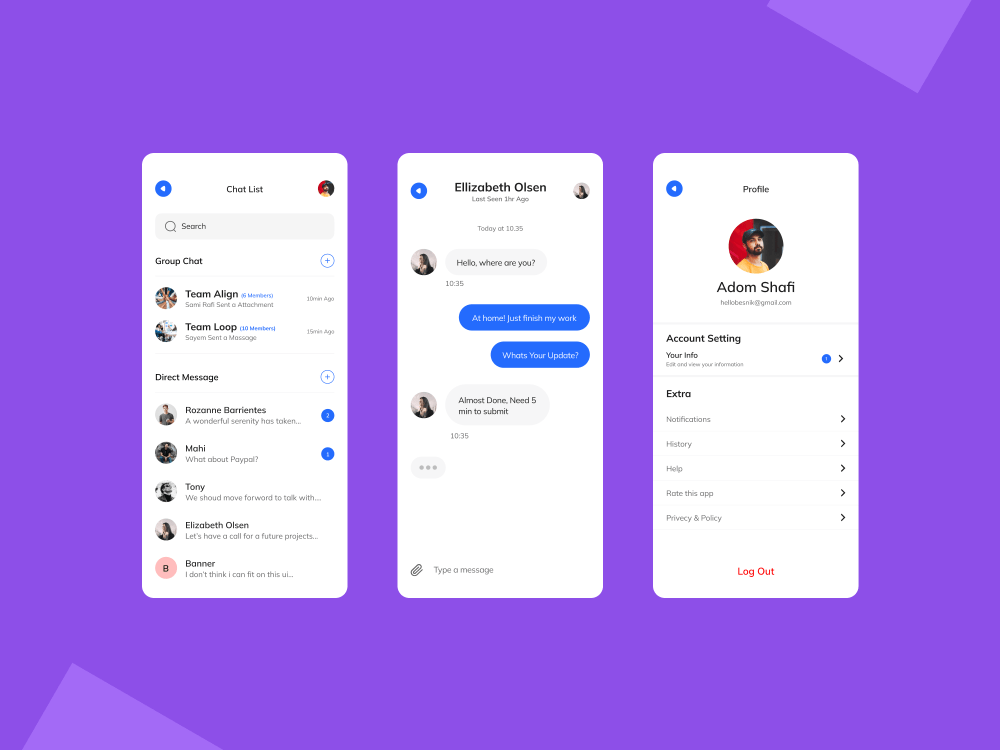 App design for Android & IOS | UX/UI Designer | App Designer | Figma ...