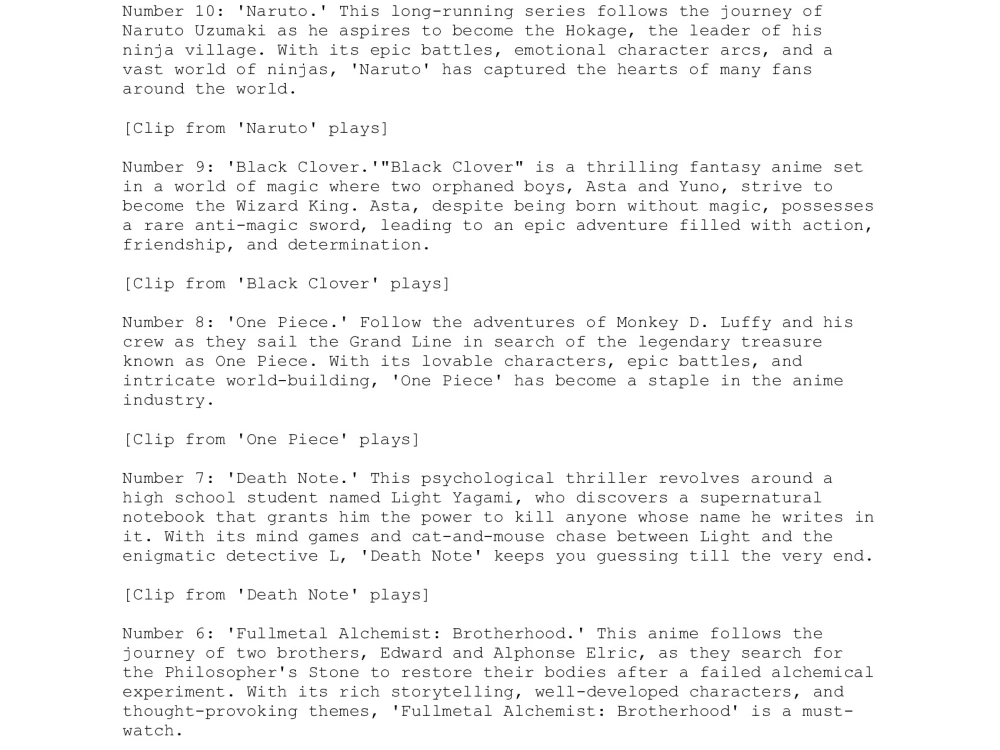 Perfect YouTube video scripts, ideas for any title | Upwork