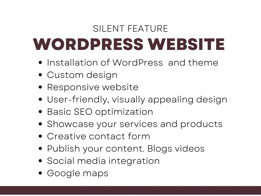 Get a modern, responsive and visually appealing WordPress website | Upwork