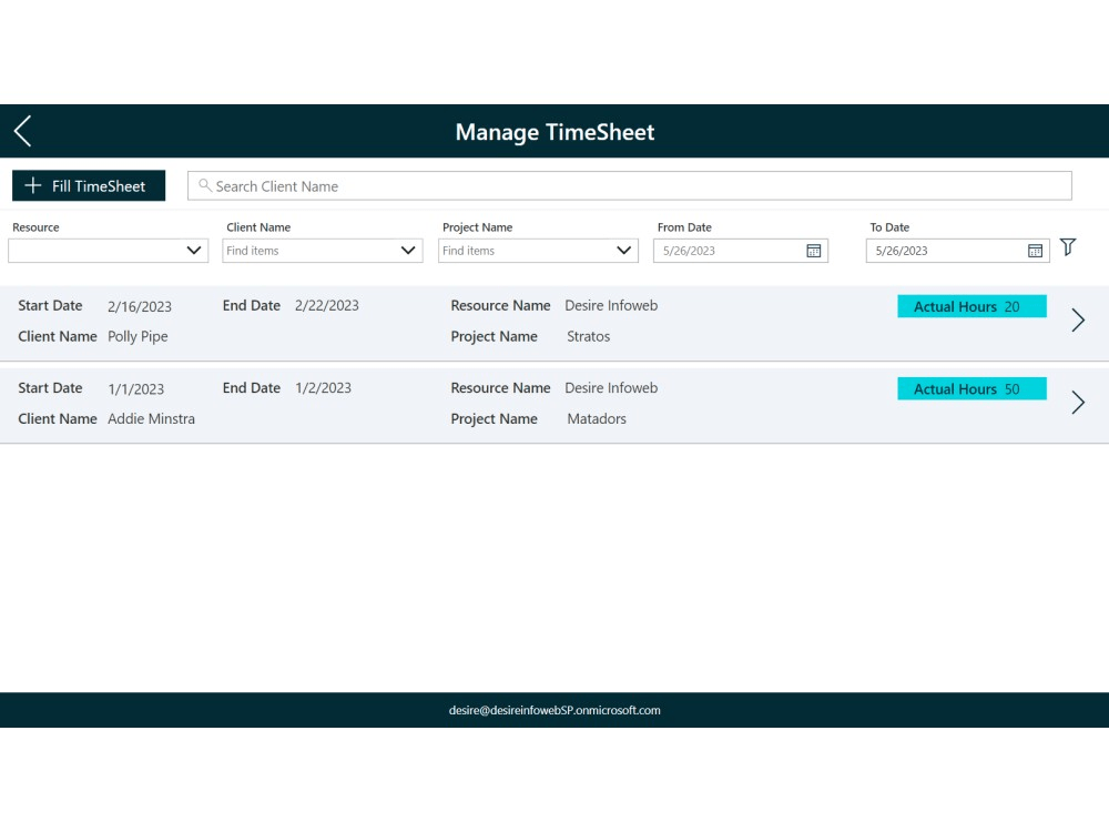 Timesheet App for your company | Upwork
