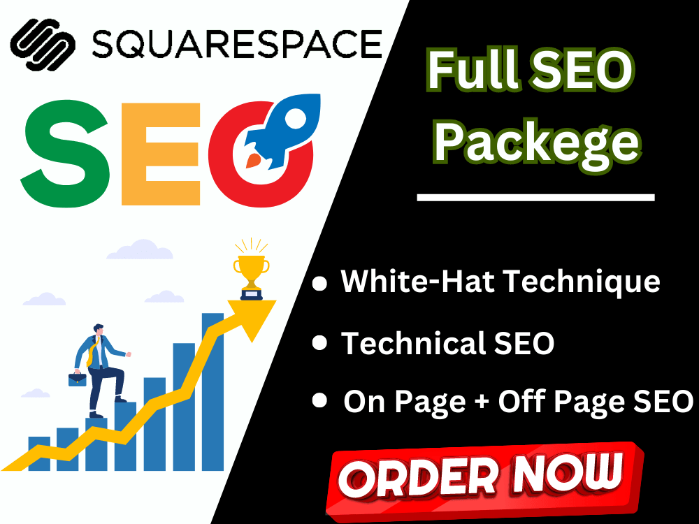 Squarespace website SEO service for Top Google Ranking | Upwork