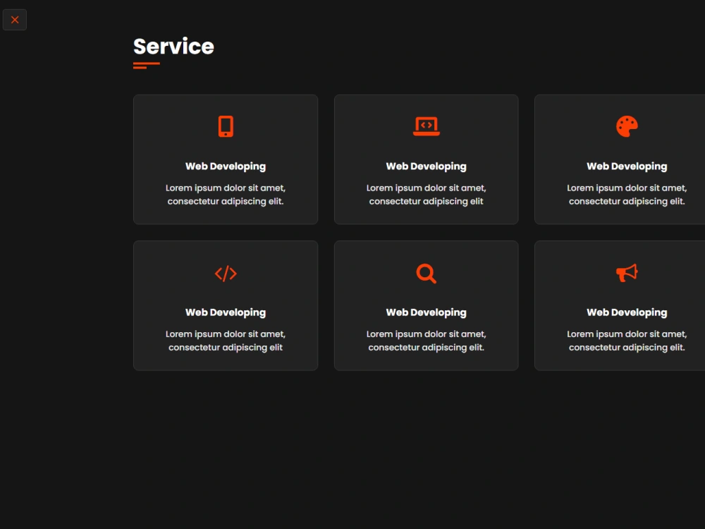 Get a Stunning Dark-themed Responsive Portfolio Website | Upwork
