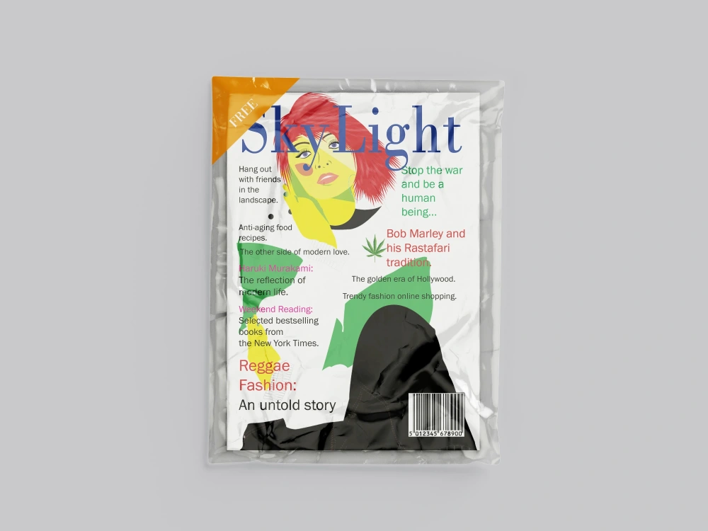 A classy magazine layout | magazine cover | catalog design | Upwork