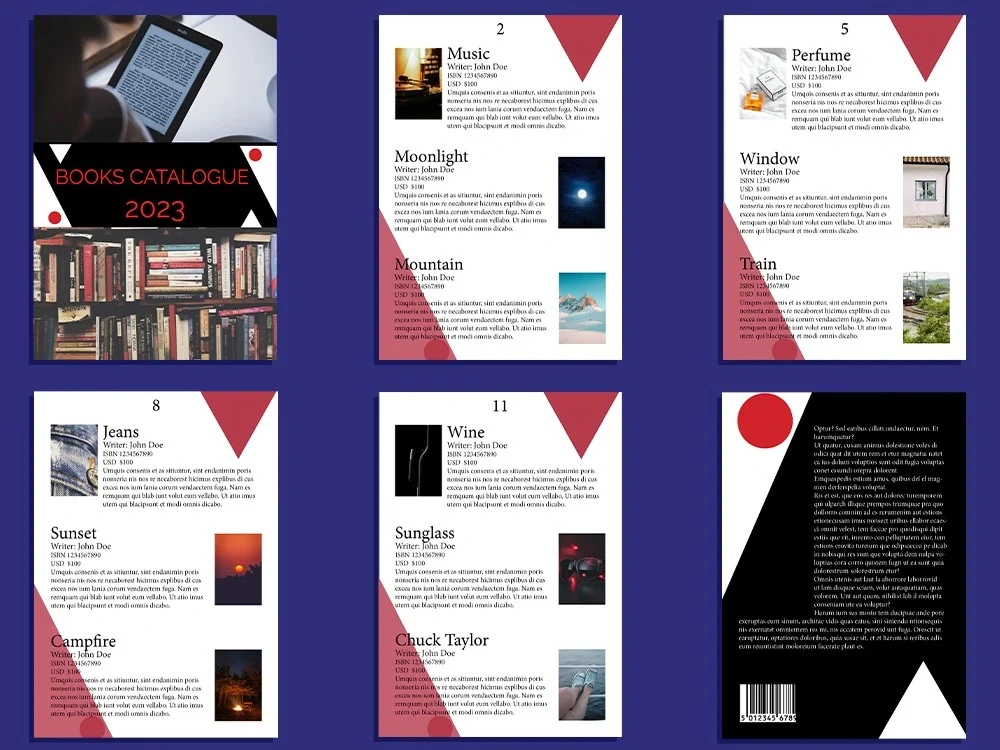 A classy magazine layout | magazine cover | catalog design | Upwork