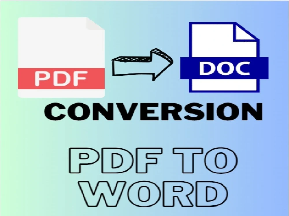 An accurately converted PDF file to an editable Word format. | Upwork