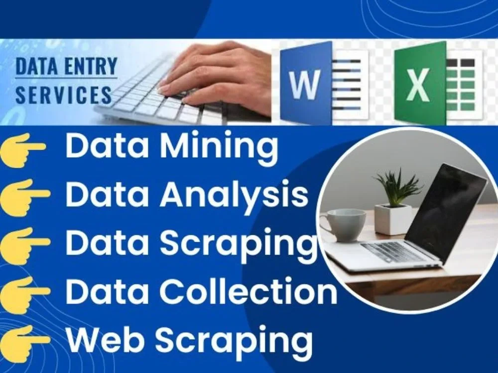 Less time-accurate data mining, data scraping, and data collection services | Upwork