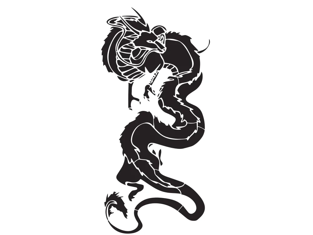 Draw a digital custom vector stencil design for laser cutting and ...