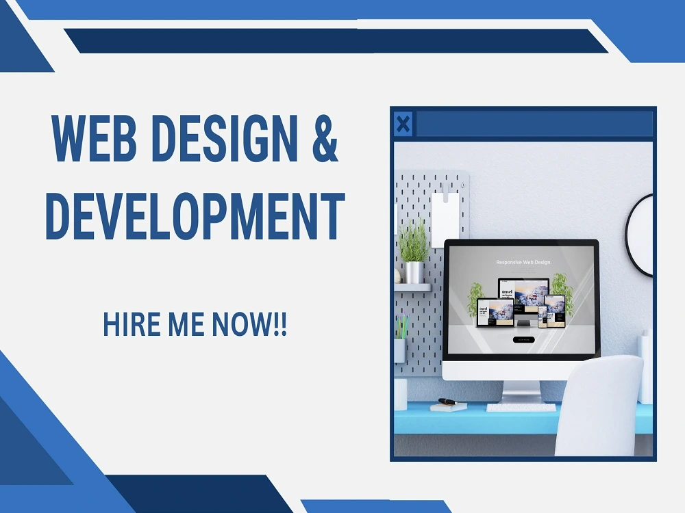 A responsive UI/UX web design for your business | Upwork