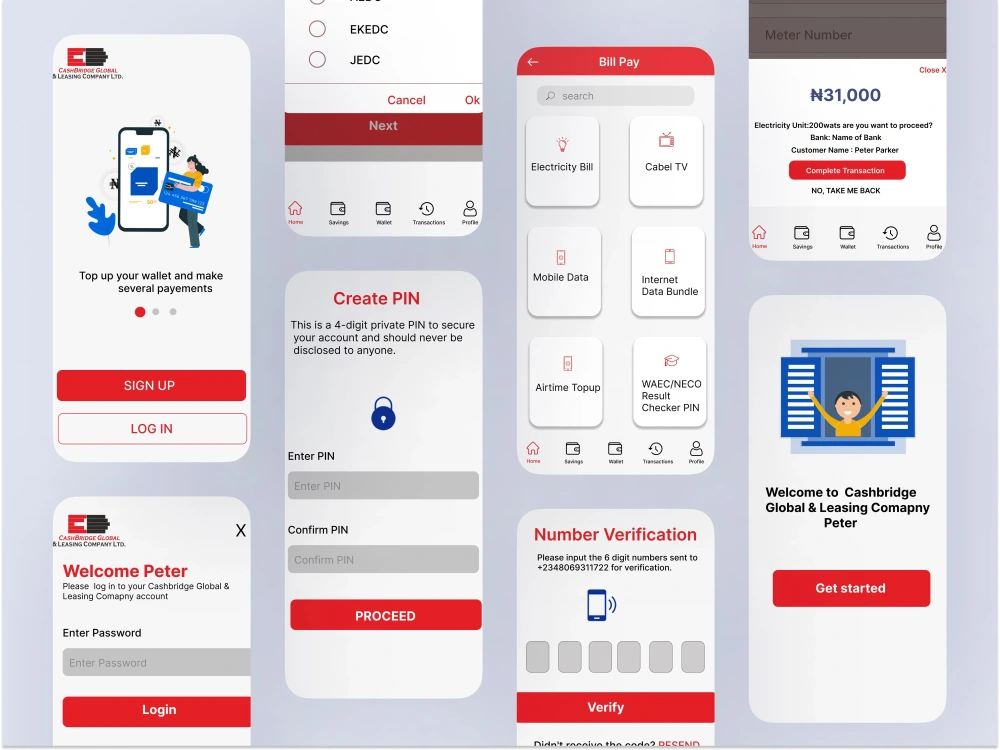 An eye attractive mobile and web UI UX design | Upwork