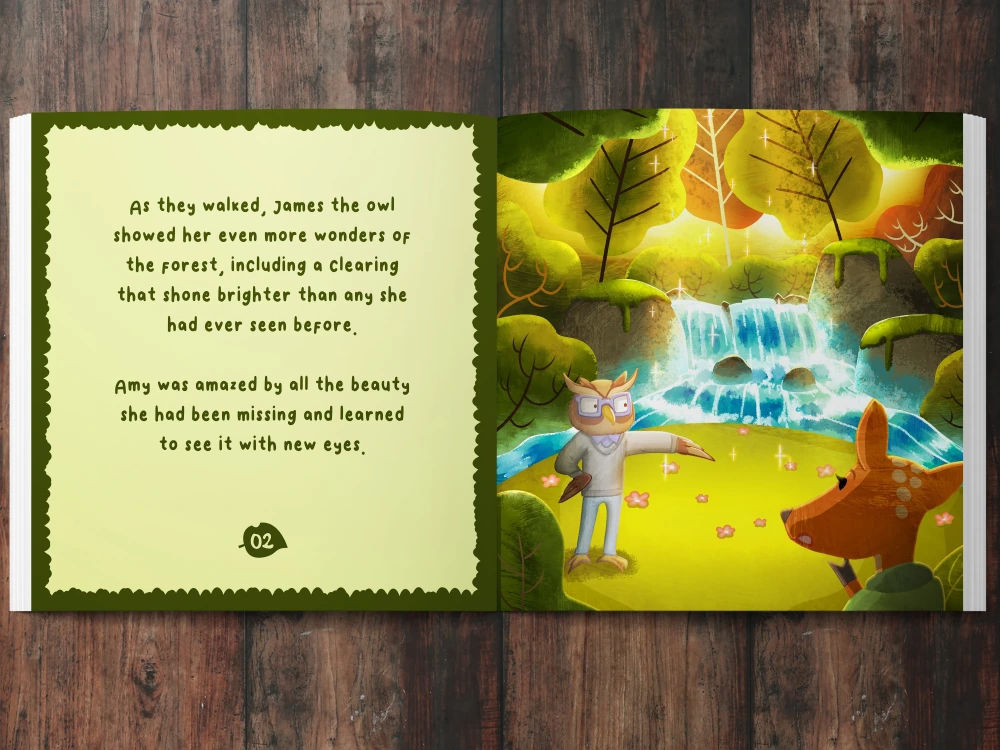 Children book page, spread or cover illustration | Upwork
