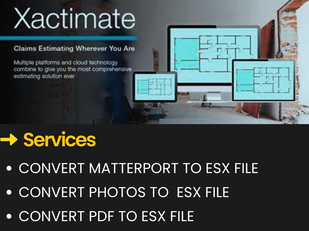 Your PDF file into the Xactimate ESX file | Upwork