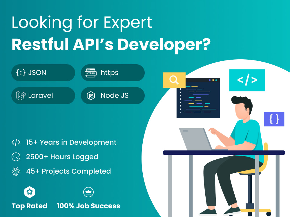 Restful APIs in NodeJS, expressJs, Django rest framework, Laravel | Upwork Restful APIs in NodeJS, expressJs, Django rest framework, Laravel | Upwork