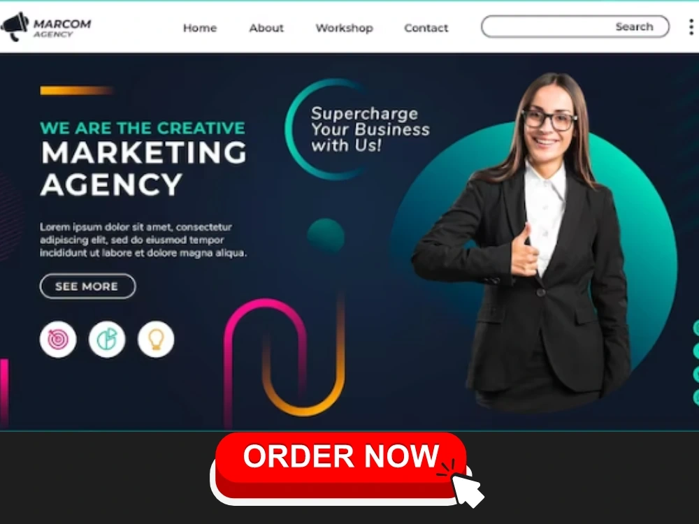 A Modern Website Design in Figma | Upwork