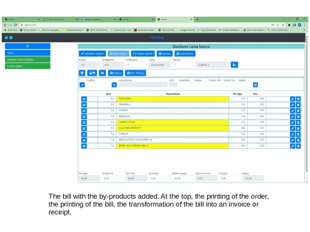 Restaurant management, electronic orders, reservations | Upwork
