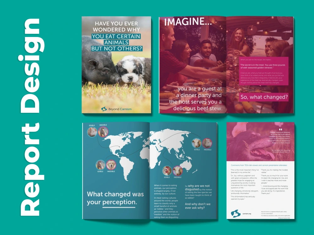 Your business report in print and interactive PDF format | Upwork