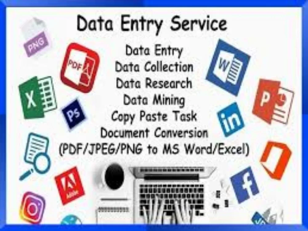 Data entry, web research, copy-paste | Upwork
