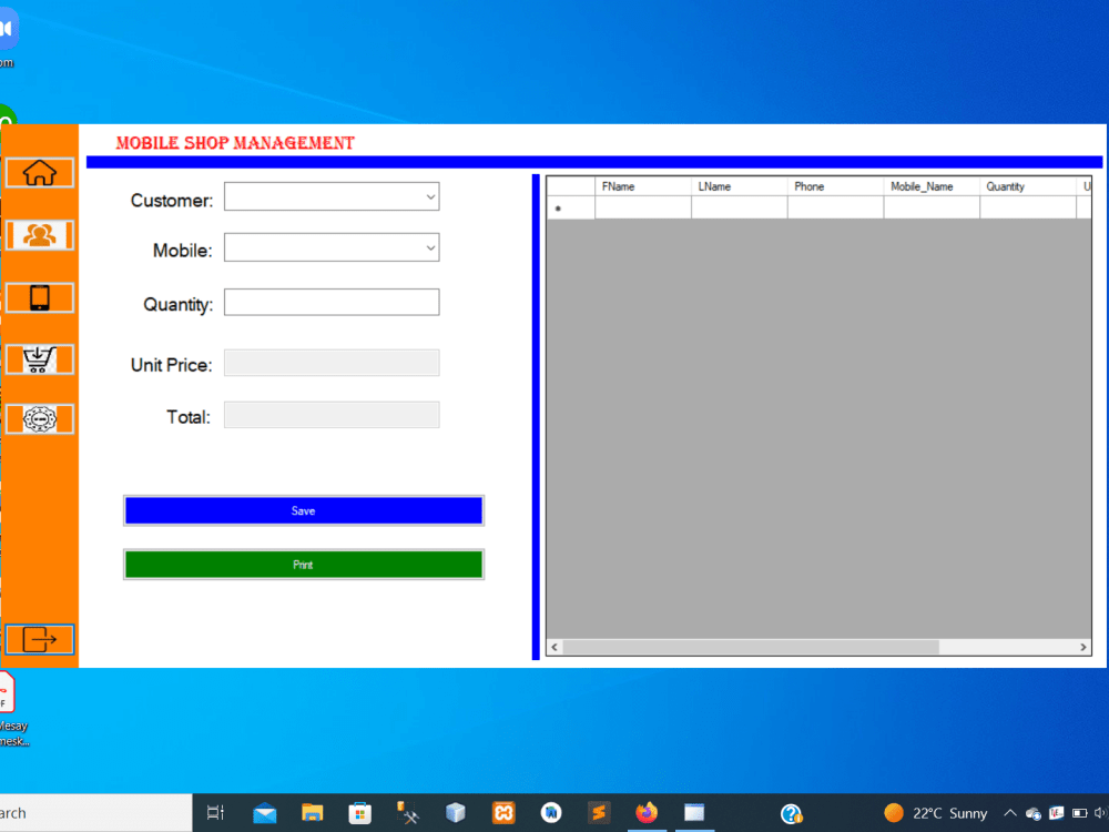Desktop Application With C Vbnet Java With Mysql Sqlserver And Access Upwork