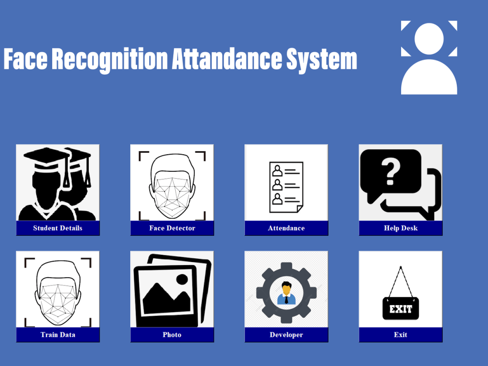 Face Recognition Project Dashboard with Registration System | Upwork