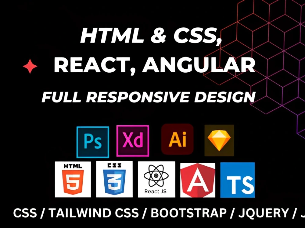 Reactjs Angularjs Typescriptjs And Html Responsive Website Upwork