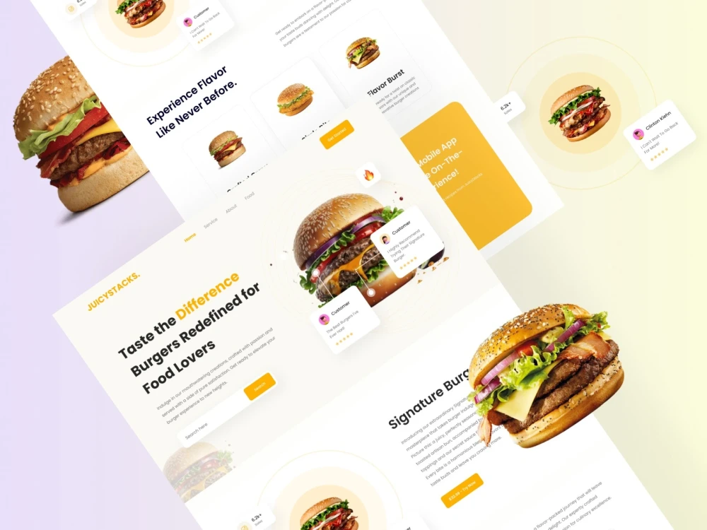 Stunning UI UX for a Landing page or Website UI UX | Upwork