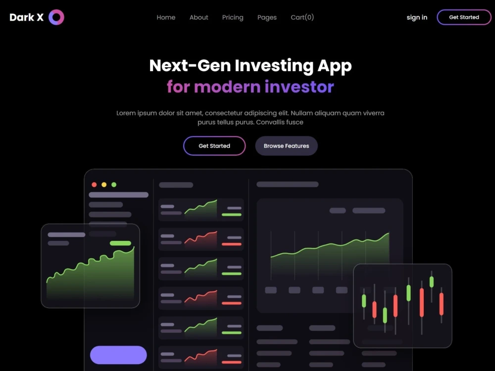 A web app or landing page developed using ReactJS/Next.js | Upwork