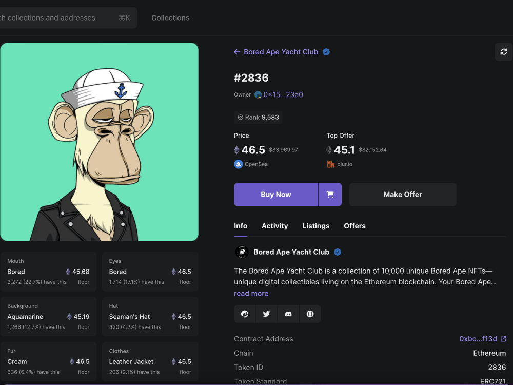 Multichain NFT aggregated marketplace similar to blur & open sea | Upwork