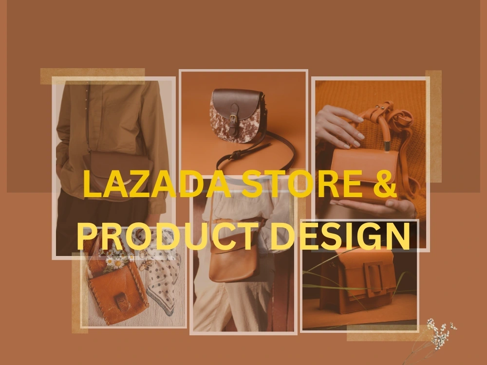 A creative Lazada Store Design and Product Design | Upwork
