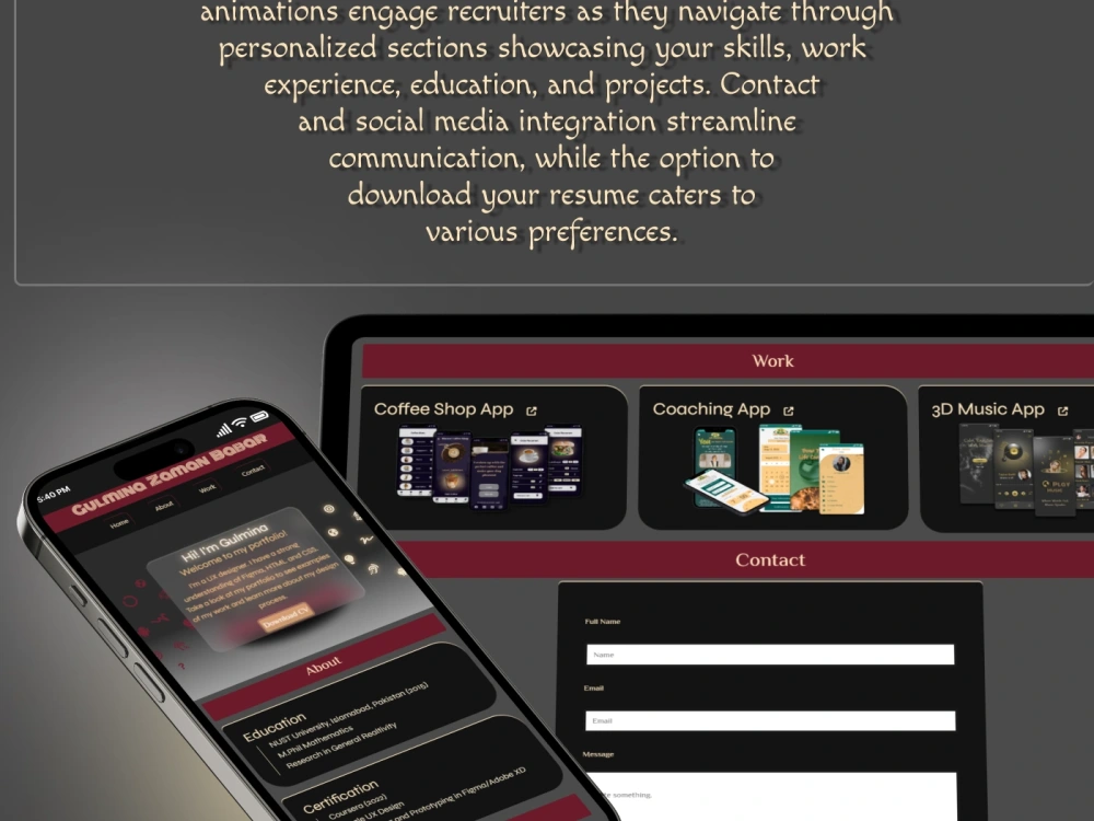 A Responsive Django Portfolio Website | Upwork