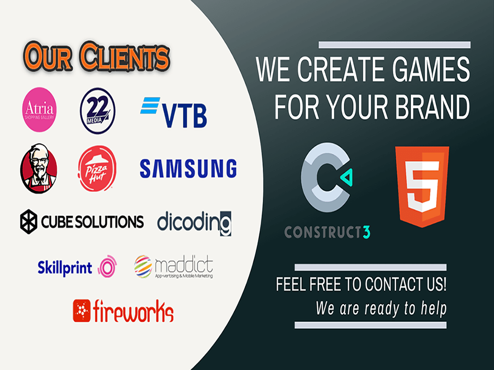 A reliable Construct 3 Games Development Service | Upwork