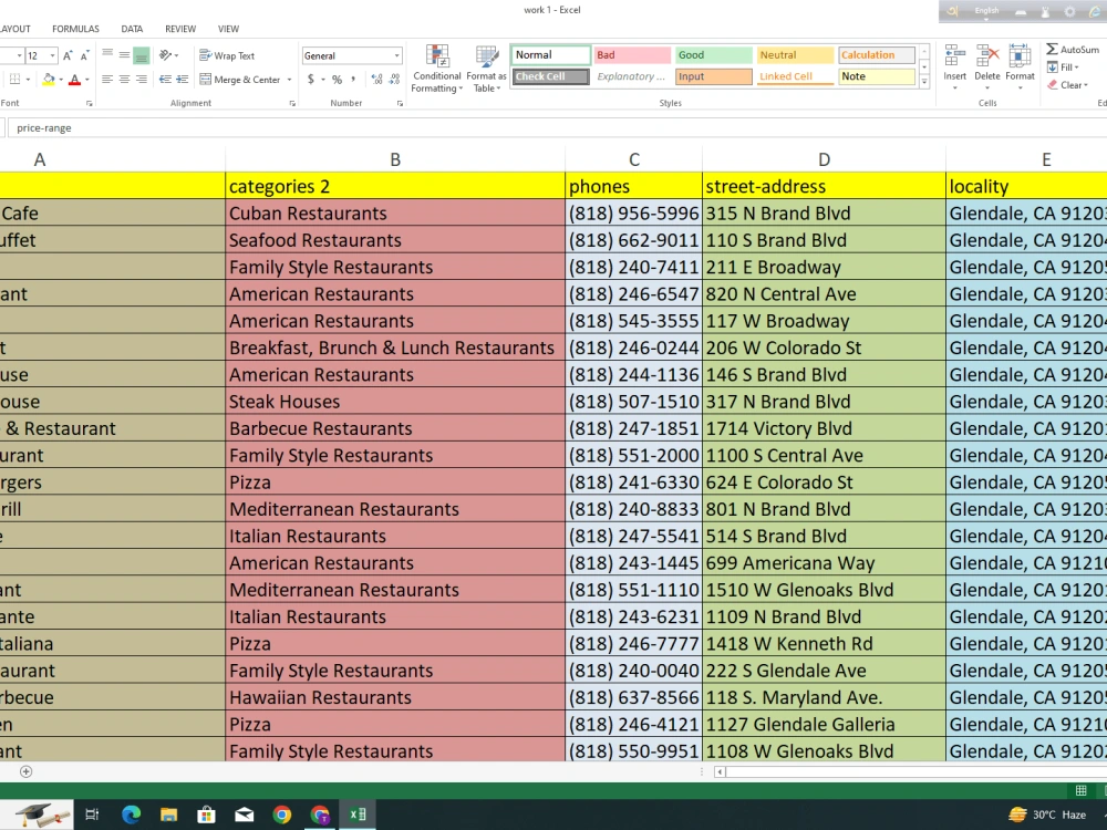 Data Entry, Lead Generation, Excel, Data Mining,Google Spreadsheets. | Upwork
