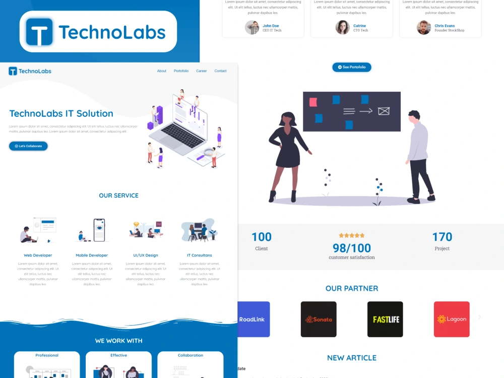 A slicing Design website (Figma, XD or PSD) to HTML | Upwork