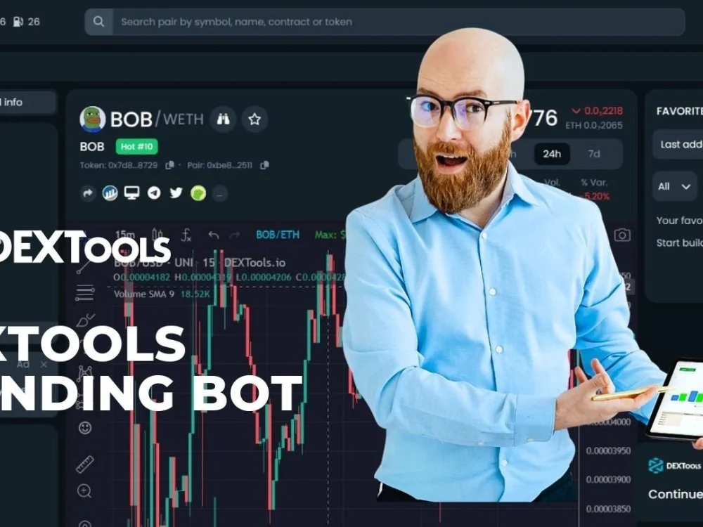 Dextool Trendng Bot with Support and Guidance | Upwork
