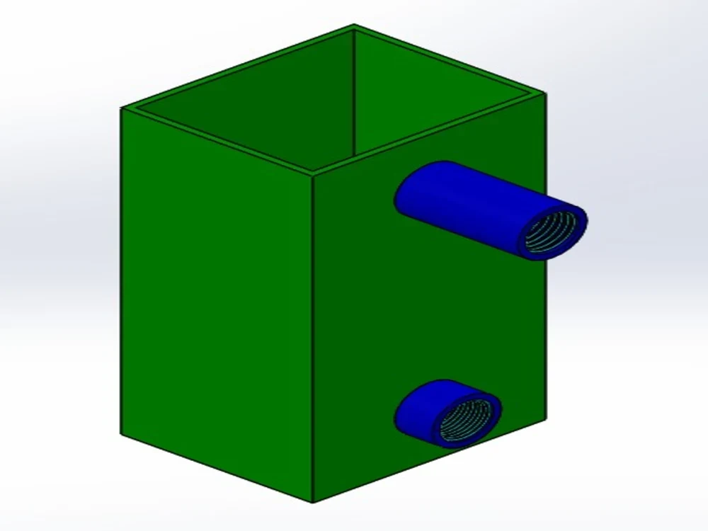 Cad model with 3d rendering using blender and solidworks with animation ...